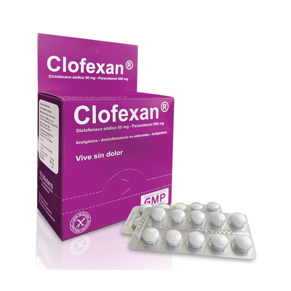 CLOFEXAN FORTE X 30 COMPR.