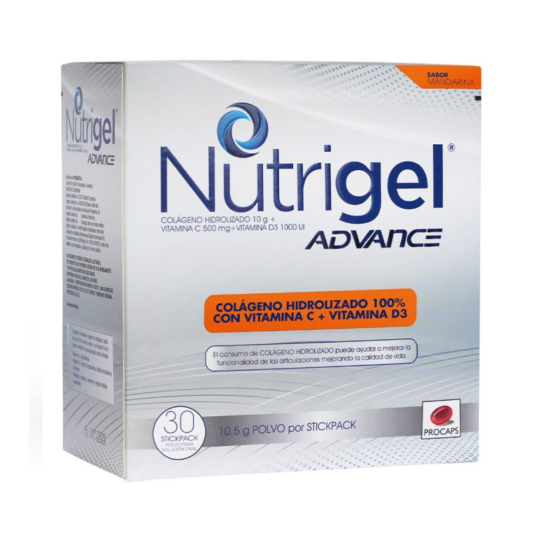 NUTRIGEL ADVANCE MANDARINA X 30 SOBRES