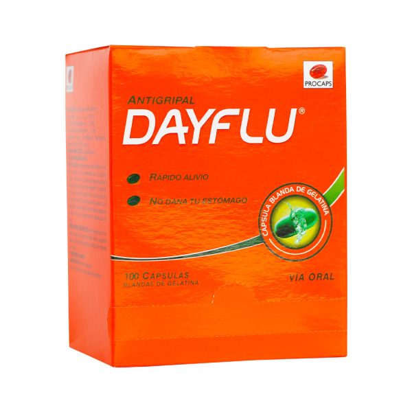 DAY FLU X 100 CAPSULAS BLANDAS