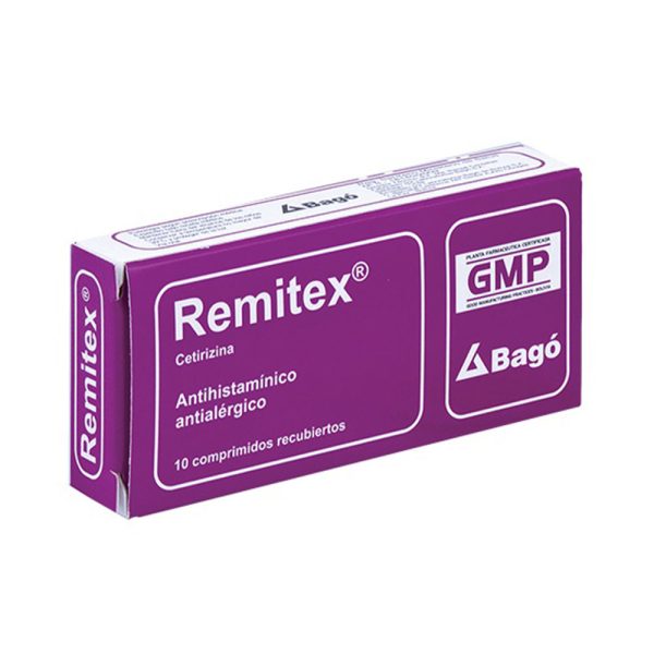 REMITEX 10 MG X 10 CPR.