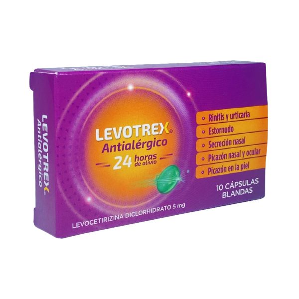 LEVOTREX 5 MG X 10 CBG