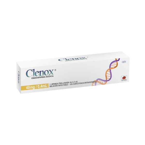 CLENOX 40 MG/0.4 ML X 1 JERINGA PRELLENADA