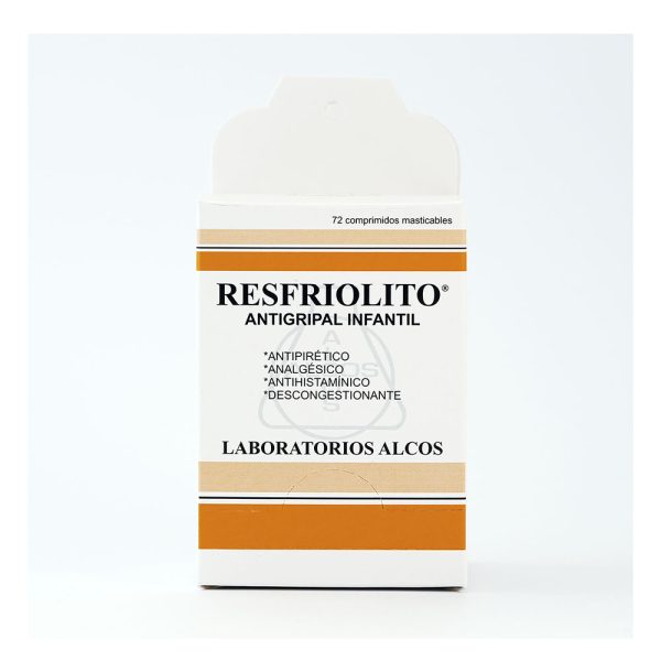 RESFRIOLITO X 72 COMPR. MASTIC.