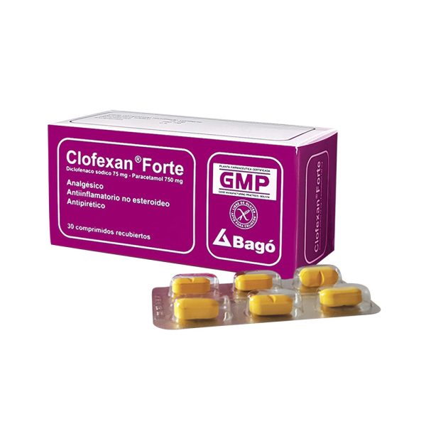 CLOFEXAN 50MG/500MG X 100 COMPRIMIDOS
