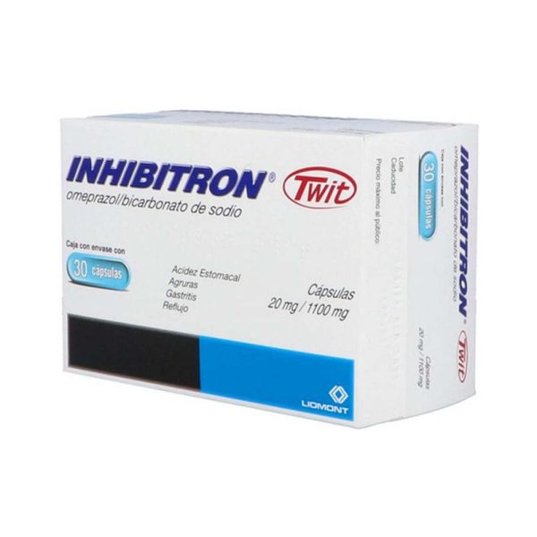 INHIBITRON TWIT 20/1100 MG. X 30 CAPSULAS