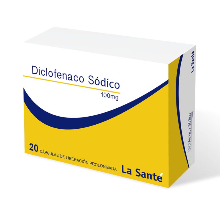 DICLOFENACO SODICO 100 MG X 20 CAPS.