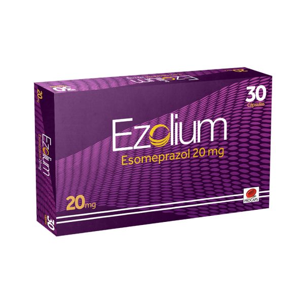 EZOLIUM 20 MG X 30 CAPSULAS