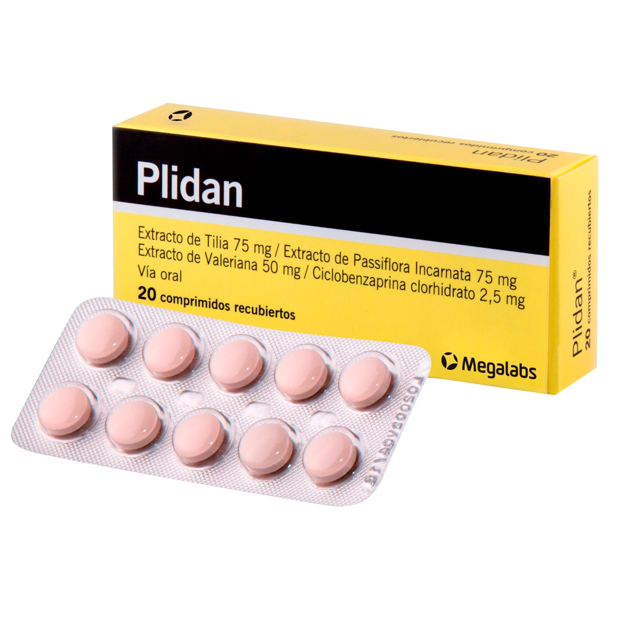 PLIDAN 75 MG X 20 COMPR.