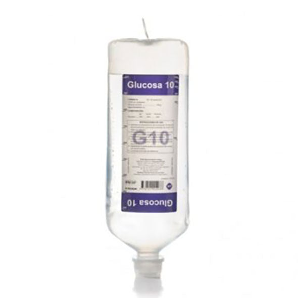 GLUCOSA 10% HIPERTONICO INF X 500 ML
