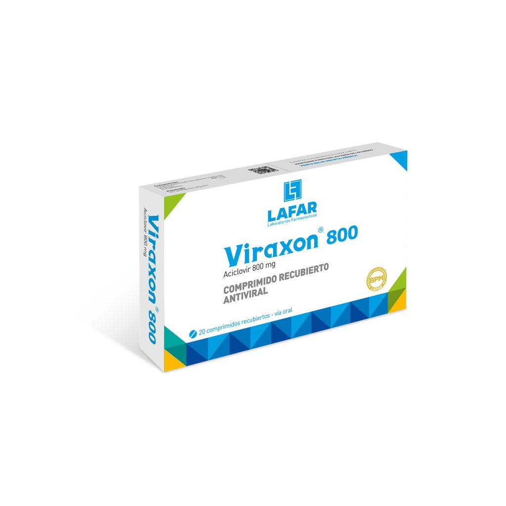 VIRAXON 800 MG X 20 COMPR.