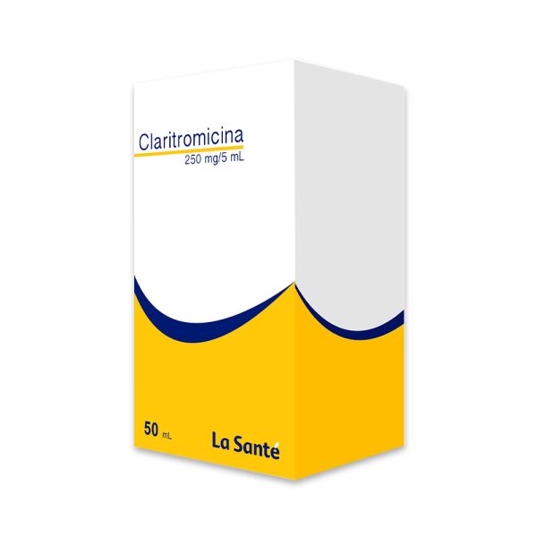 CLARITROMICINA 250 MG P/SUSP. 50 ML