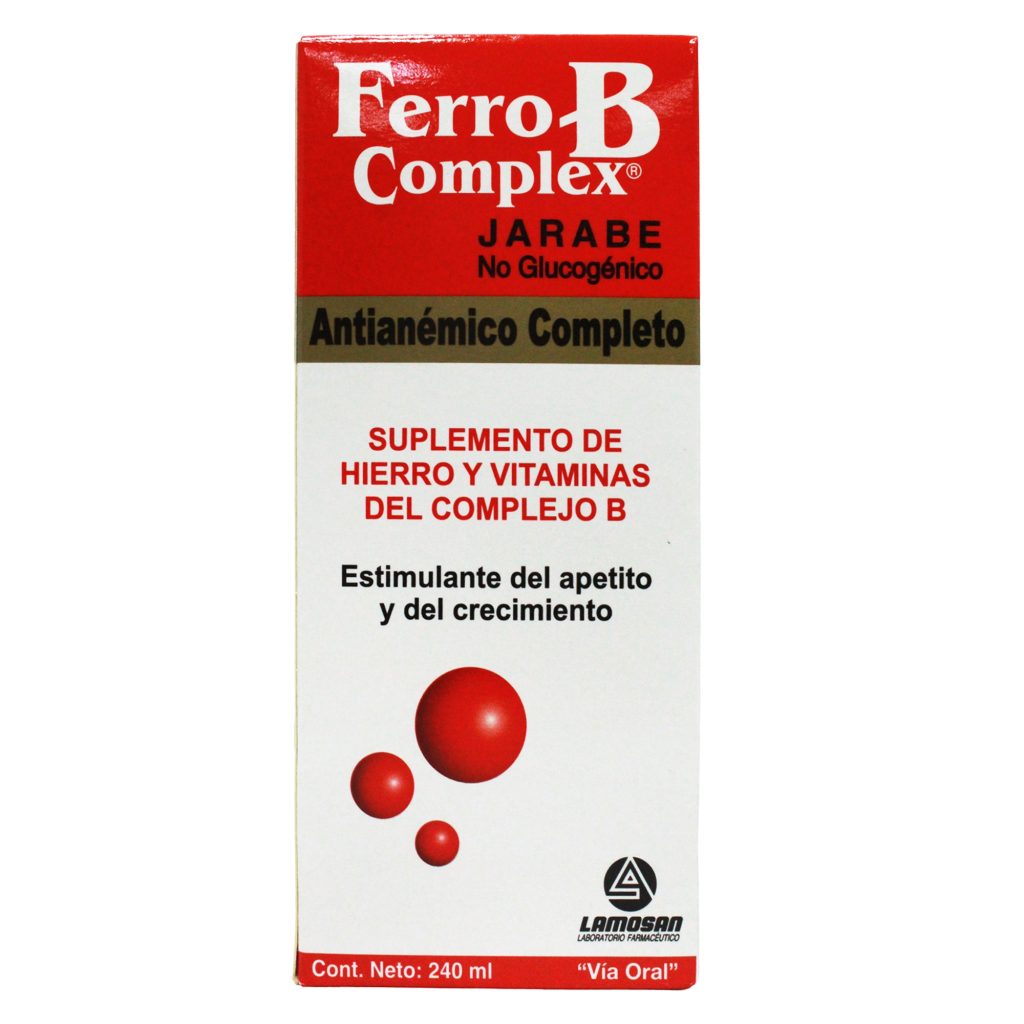 FERRO B COMPLEX JARABE 240 ML